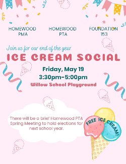 End of Year Ice Cream Social | Homewood SD 153
